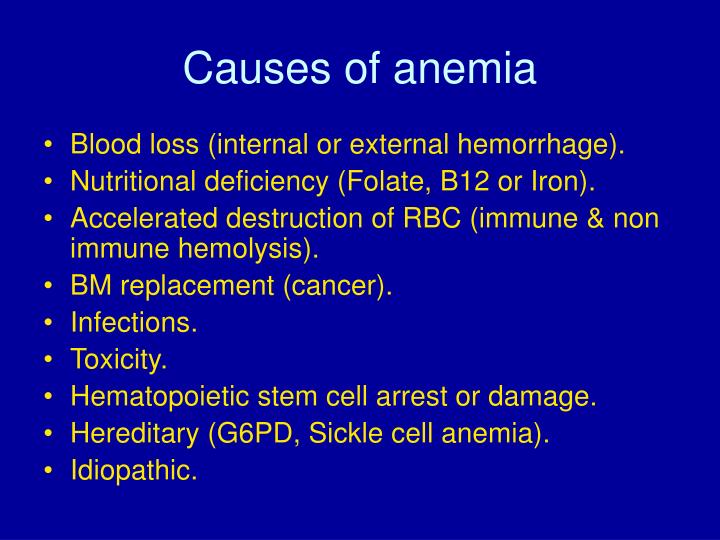 Ppt Introduction To Anemia Powerpoint Presentation Id 6370184