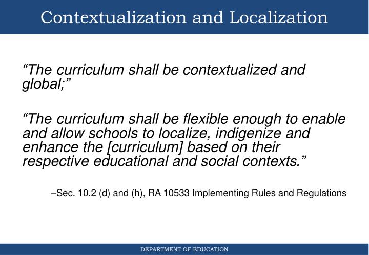 PPT - The K to 12 Curriculum PowerPoint Presentation - ID:6370539