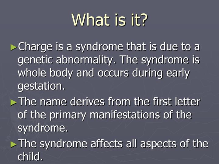 PPT - CHARGE Syndrome By Terri May PowerPoint Presentation - ID:6370946