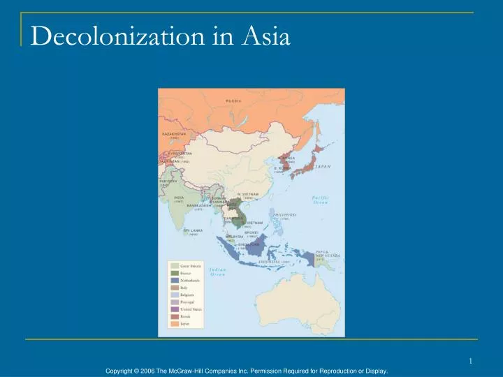PPT - Decolonization in Asia PowerPoint Presentation, free download ...