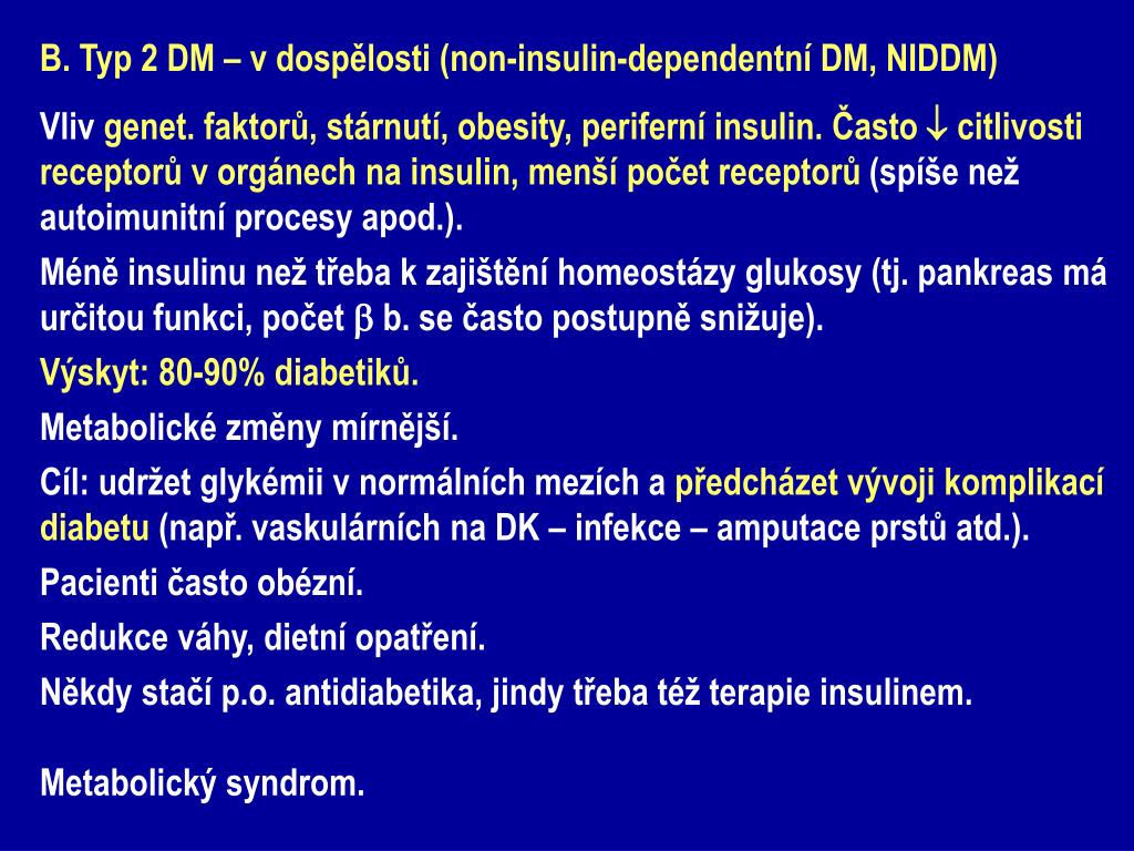 PPT - HORMONY ŠTÍTNÉ ŽLÁZY INSULIN A PERORÁLNÍ ANTIDIABETIKA V. Geršl ...