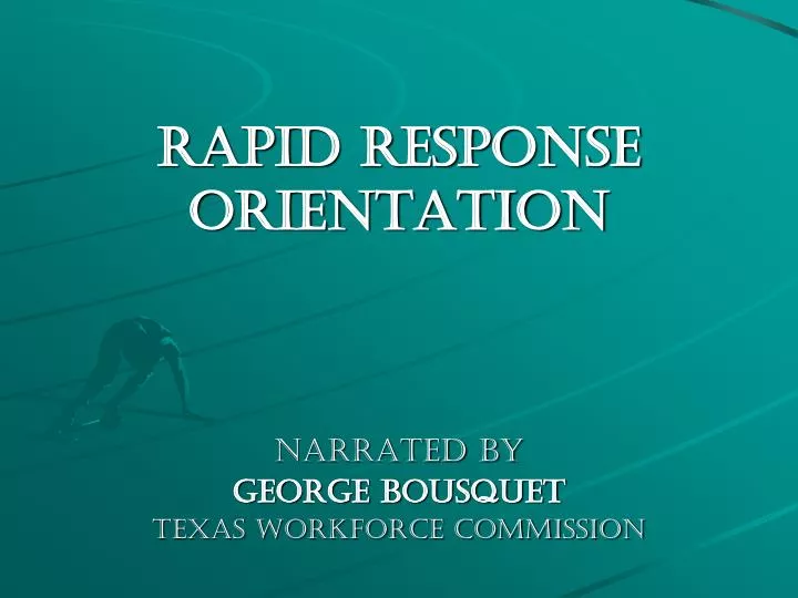 PPT - Rapid Response Orientation PowerPoint Presentation, free download ...