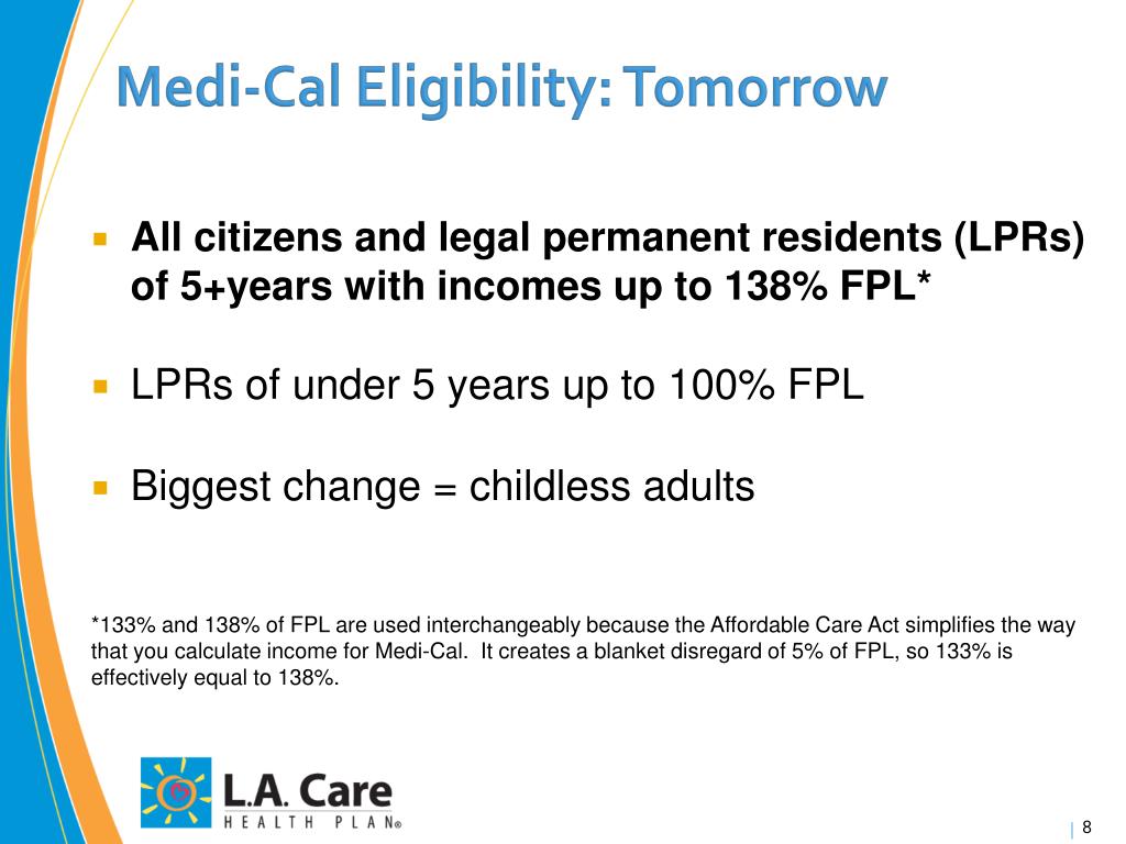 PPT - Medi -Cal Expansion & HWLA Transition Staff Webinar Alison ...