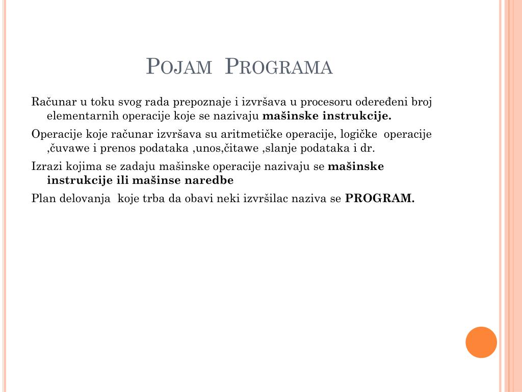 PPT - Programski jezici - istorijski razvoj,podela i osobine PowerPoint Presentation - ID:6373479