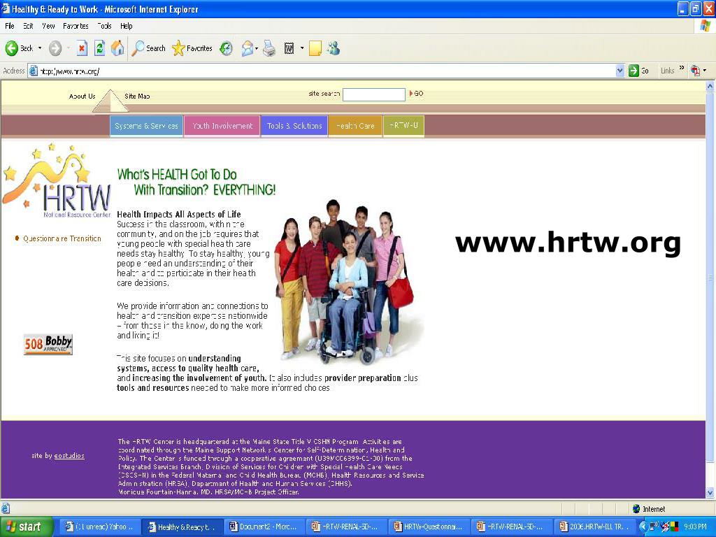 PPT - Patti Hackett, MEd Co-Director, HRTW National Resource Center ...