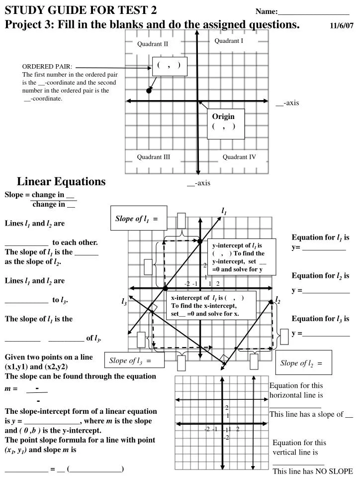 PPT - Quadrant II PowerPoint Presentation, free download - ID:6375656
