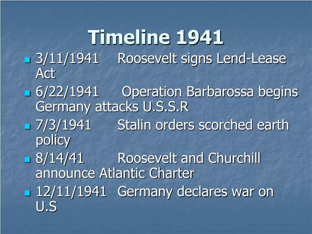 PPT - World War II Atlantic Theater PowerPoint Presentation, free ...
