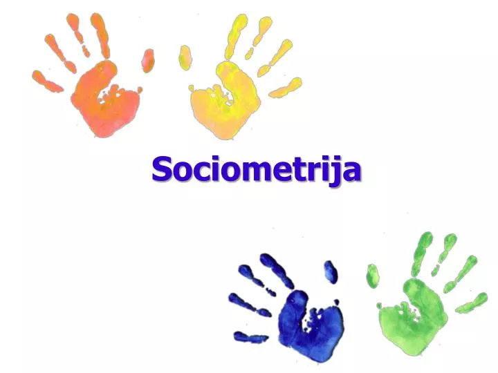 PPT - Sociometrija PowerPoint Presentation, free download - ID:6378300