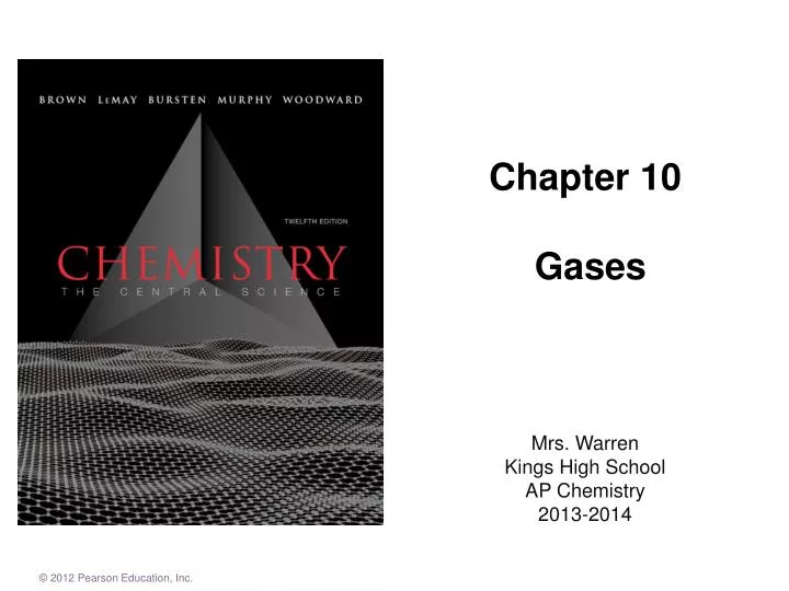 PPT - Chapter 10 Gases PowerPoint Presentation, free download - ID:6378992