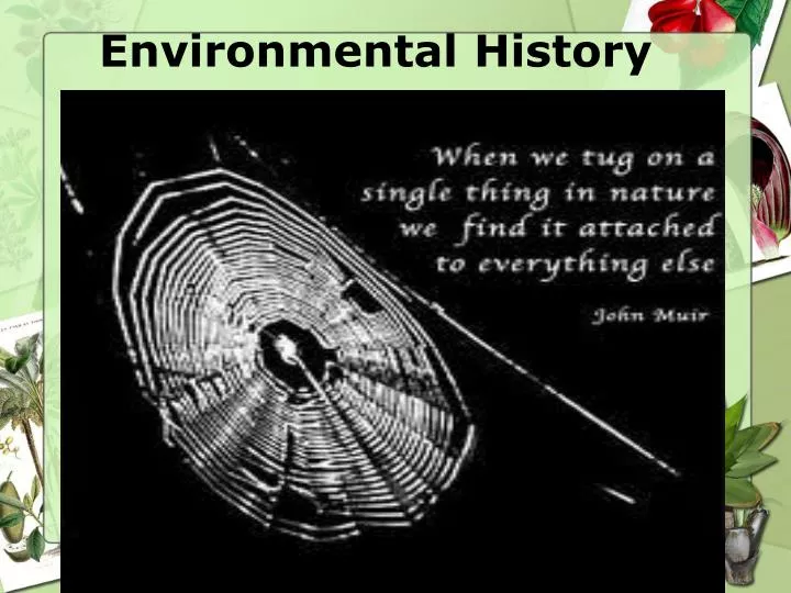 PPT - Environmental History PowerPoint Presentation, free download - ID ...