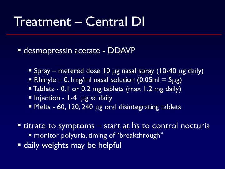 PPT - Diabetes Insipidus PowerPoint Presentation - ID:6380264