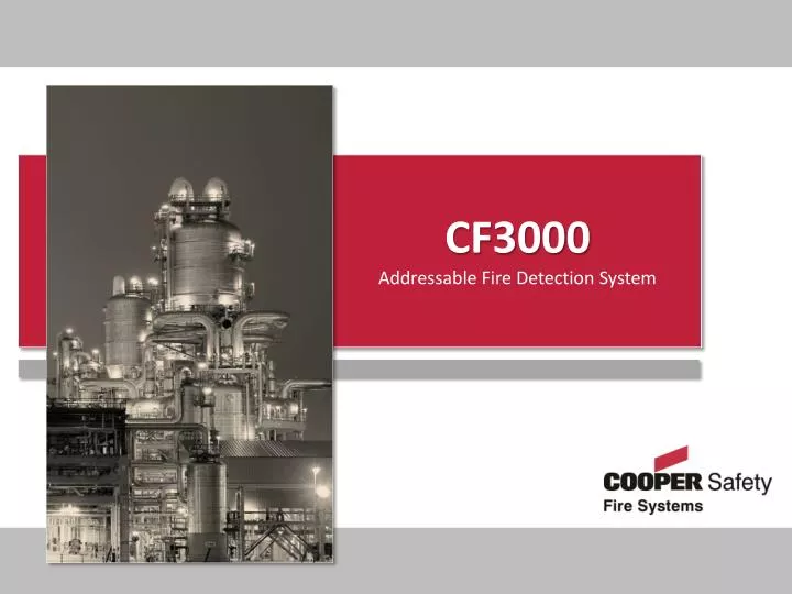 PPT - CF3000 Addressable Fire Detection System PowerPoint Presentation ...