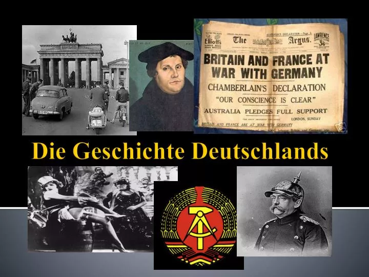 PPT - Die Geschichte Deutschlands PowerPoint Presentation, free ...