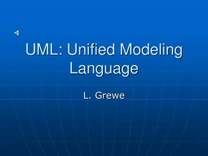 PPT - UML: Unified Modeling Language PowerPoint Presentation, free ...