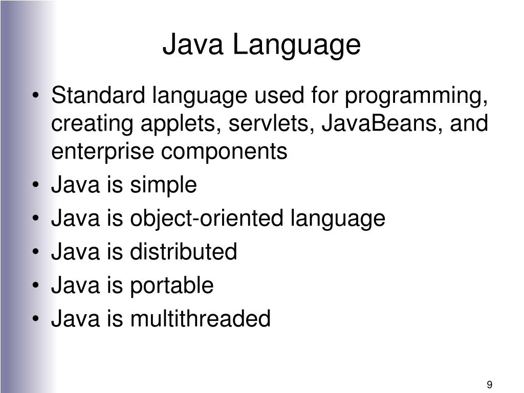 Ppt Object Oriented Systems Lecture 01 First Java Programming Jaeki Song Powerpoint