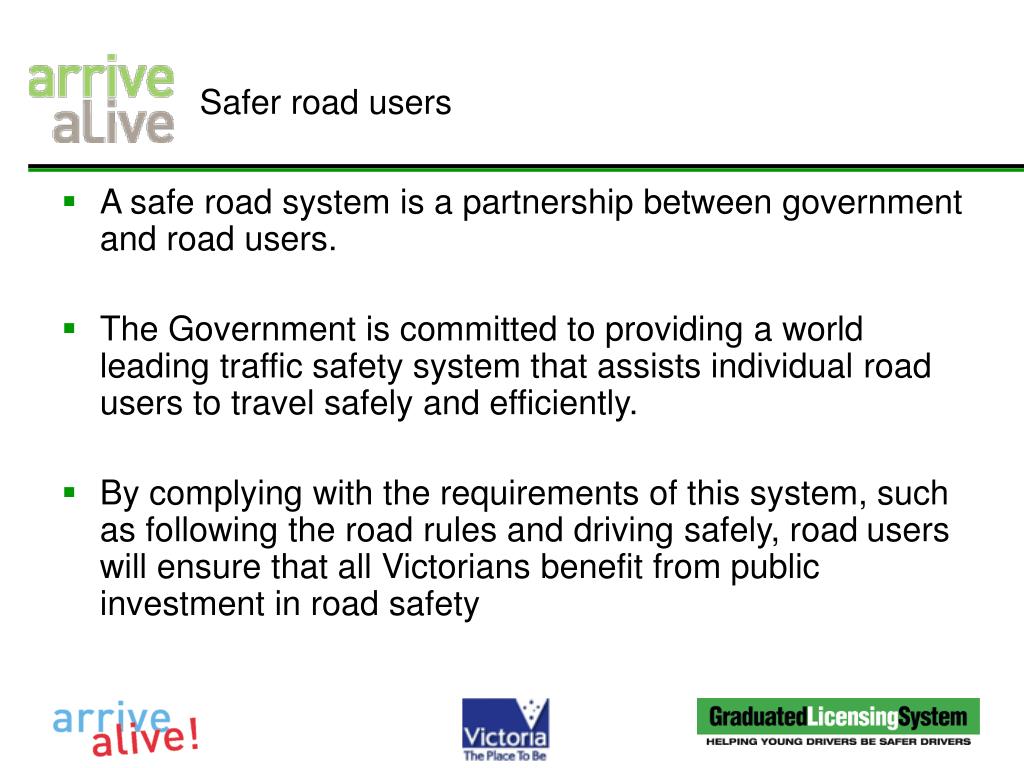 PPT - The New Graduated Licensing System Greg Ryan Road Safety ...