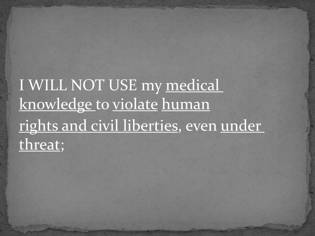 PPT - The World Medical Association Declaration of Geneva PowerPoint ...