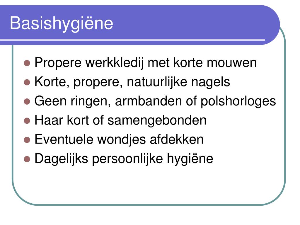 PPT - ALGEMENE VOORZORGS- MAATREGELEN PowerPoint Presentation, free ...