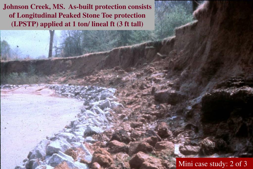 PPT - LONGITUDINAL PEAKED STONE TOE PROTECTION {LPSTP} PowerPoint ...