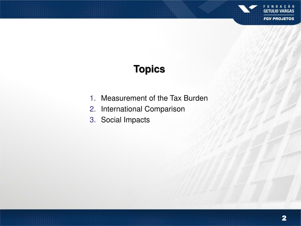 PPT - Food Taxation in Brazil: Measurement and Social Impacts ...