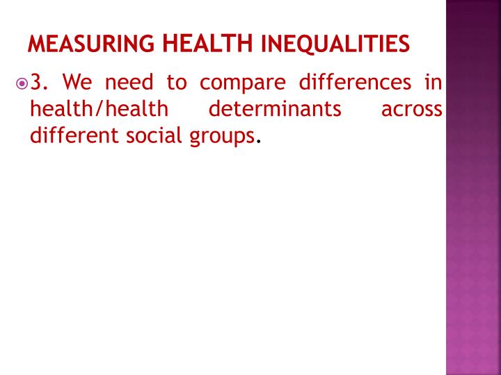 PPT - HEALTH INEQUITY PowerPoint Presentation - ID:6388795