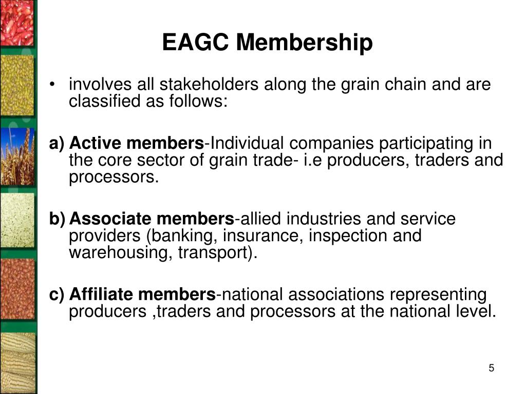PPT - EAGC's Structured Grain Trade Revolution PowerPoint Presentation ...