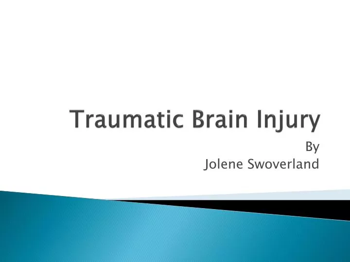 PPT - Traumatic Brain Injury PowerPoint Presentation, free download ...