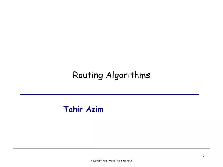 Ppt Routing Algorithms Powerpoint Presentation Free Download Id 3170