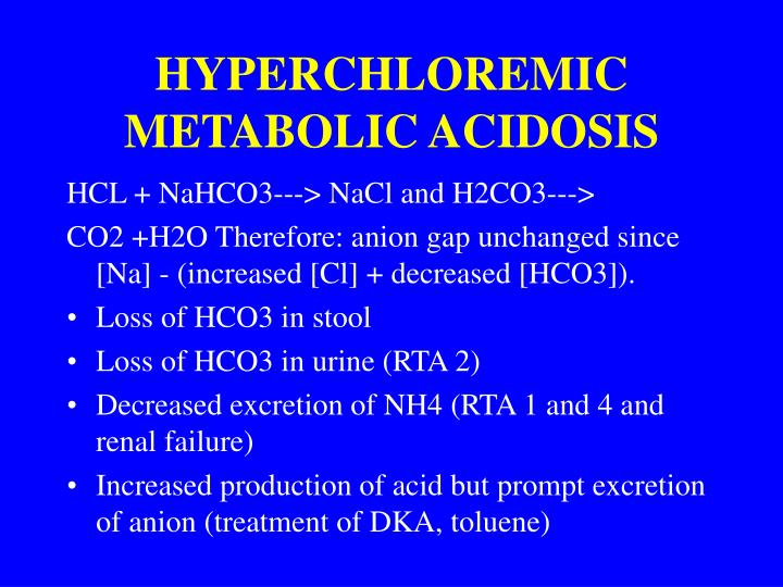PPT - Metabolic Acidosis PowerPoint Presentation - ID:6392286
