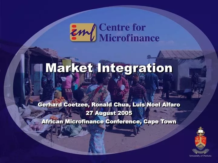PPT - Market Integration PowerPoint Presentation, free download - ID ...