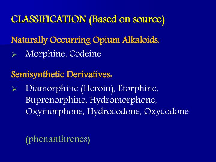 PPT - OPIOID ANALGESICS PowerPoint Presentation - ID:6396174