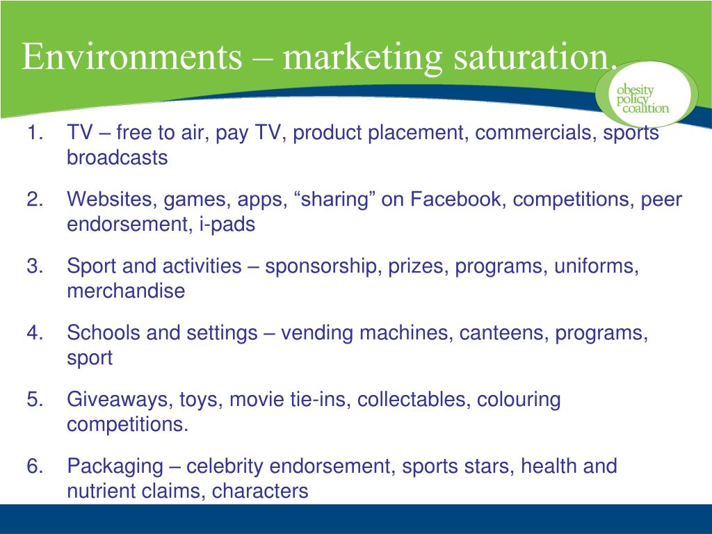 PPT - Children’s Rights vs Corporate Interests: Unhealthy food ...