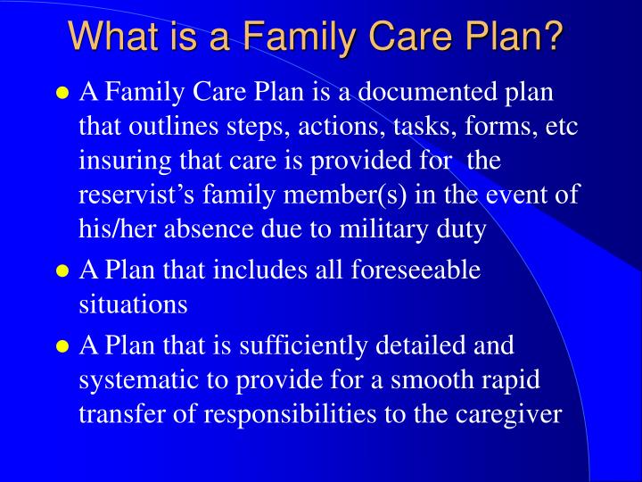 PPT - Family Care Plans AFI 36-2908 PowerPoint Presentation - ID:6397477