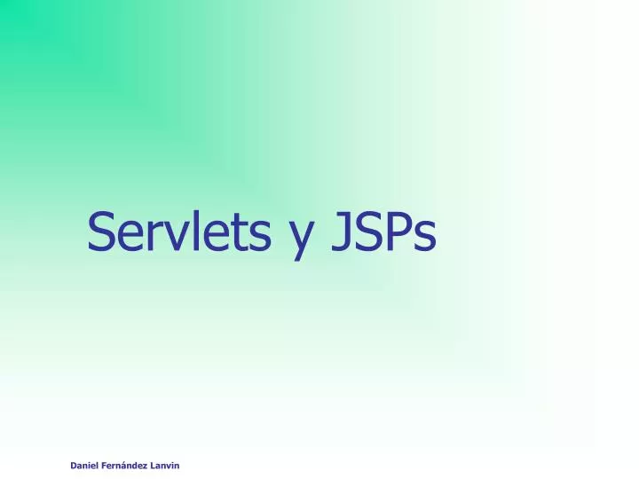 Ppt Servlets Y Jsps Powerpoint Presentation Free Download Id 6397724