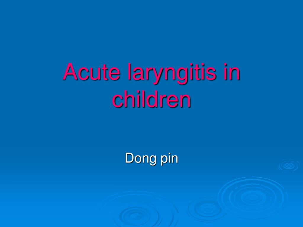 PPT - Congenital laryngomalacia PowerPoint Presentation, free download ...