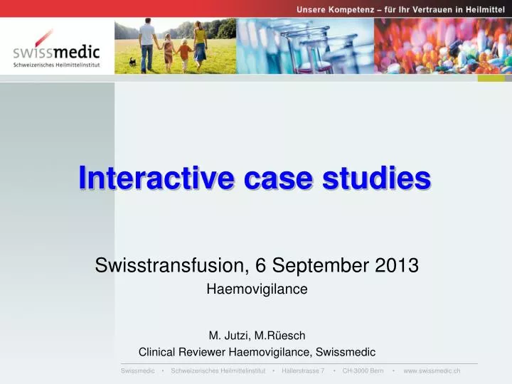 PPT - Interactive case studies PowerPoint Presentation, free download ...