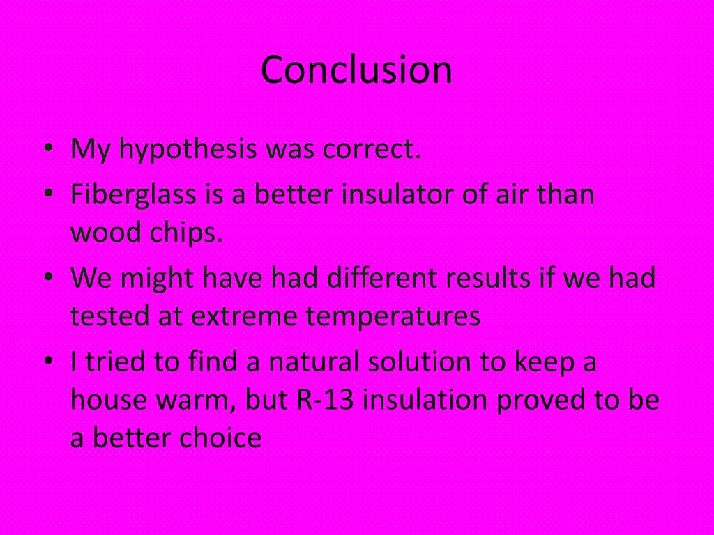 PPT - Wood Chip vs. Fiberglass Insulation PowerPoint Presentation, free ...