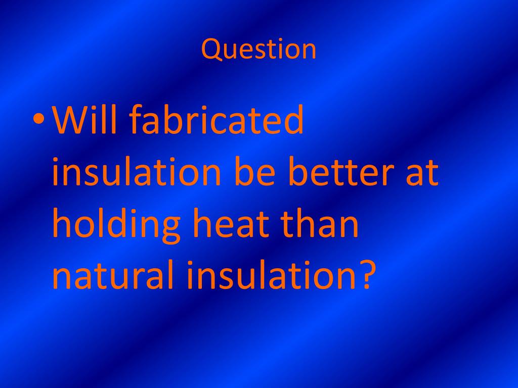 PPT - Wood Chip vs. Fiberglass Insulation PowerPoint Presentation, free ...