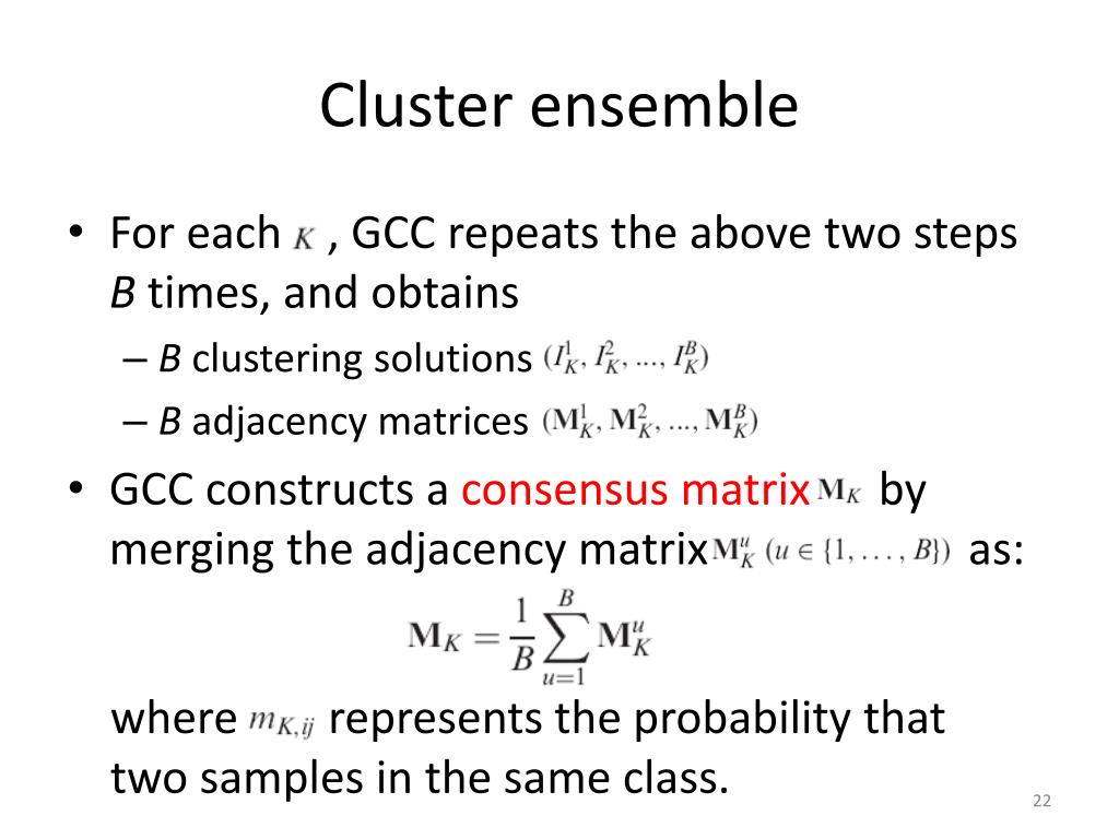 Ppt Graph Based Consensus Clustering For Class Discovery From Gene Expression Data Powerpoint