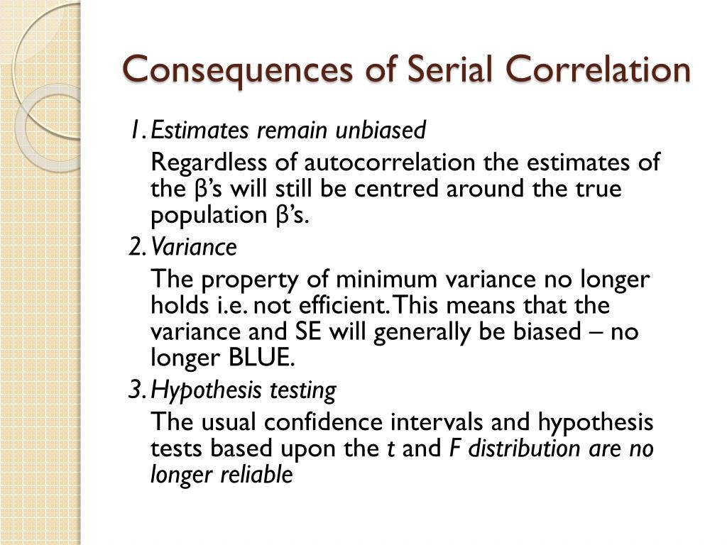 PPT - Serial Correlation PowerPoint Presentation, free download - ID ... PPT - Serial Correlation PowerPoint Presentation, free download - ID ...