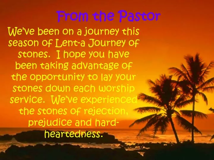 PPT - From the Pastor PowerPoint Presentation, free download - ID:6401769