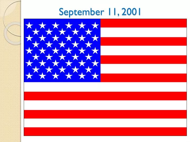 PPT - September 11, 2001 PowerPoint Presentation, free download - ID ...