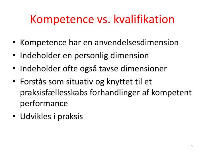 PPT - Kompetenceudvikling PowerPoint Presentation - ID:6403008