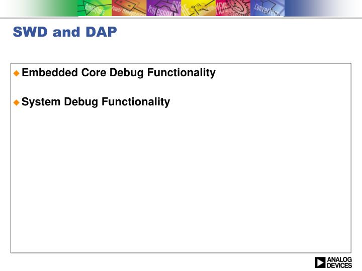 PPT - ARM Serial Wire Debug (SWD) & Debug Access Port (DAP) PowerPoint ...