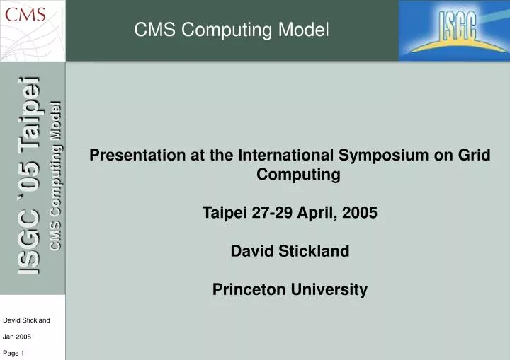 PPT - CMS Computing Model PowerPoint Presentation, free download - ID ...