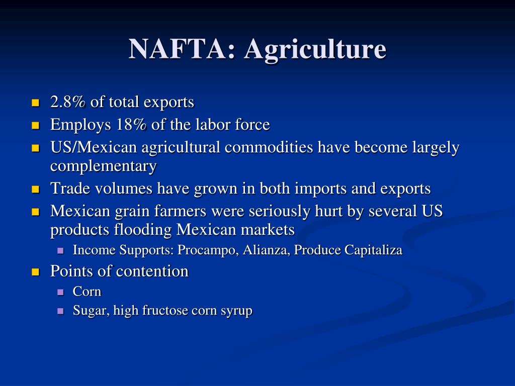 PPT - The North American Free Trade Agreement PowerPoint Presentation ...