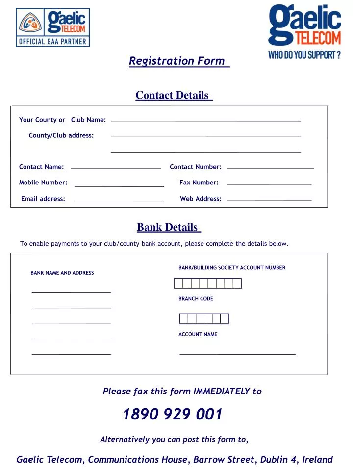 PPT - Registration Form PowerPoint Presentation, free download - ID:6404168