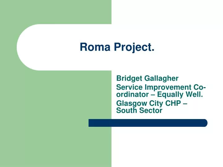 PPT - Roma Project. PowerPoint Presentation, free download - ID:6404242