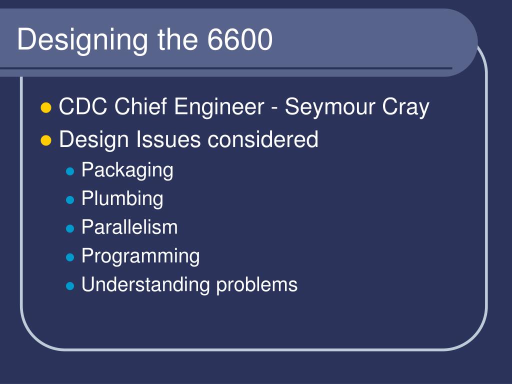 PPT - CDC 6600 PowerPoint Presentation, free download - ID:6404524