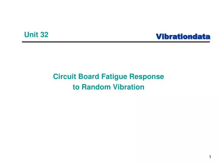 PPT - Unit 32 PowerPoint Presentation, free download - ID:6404868